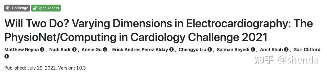 AI医疗开源数据（汇总） - 知乎
