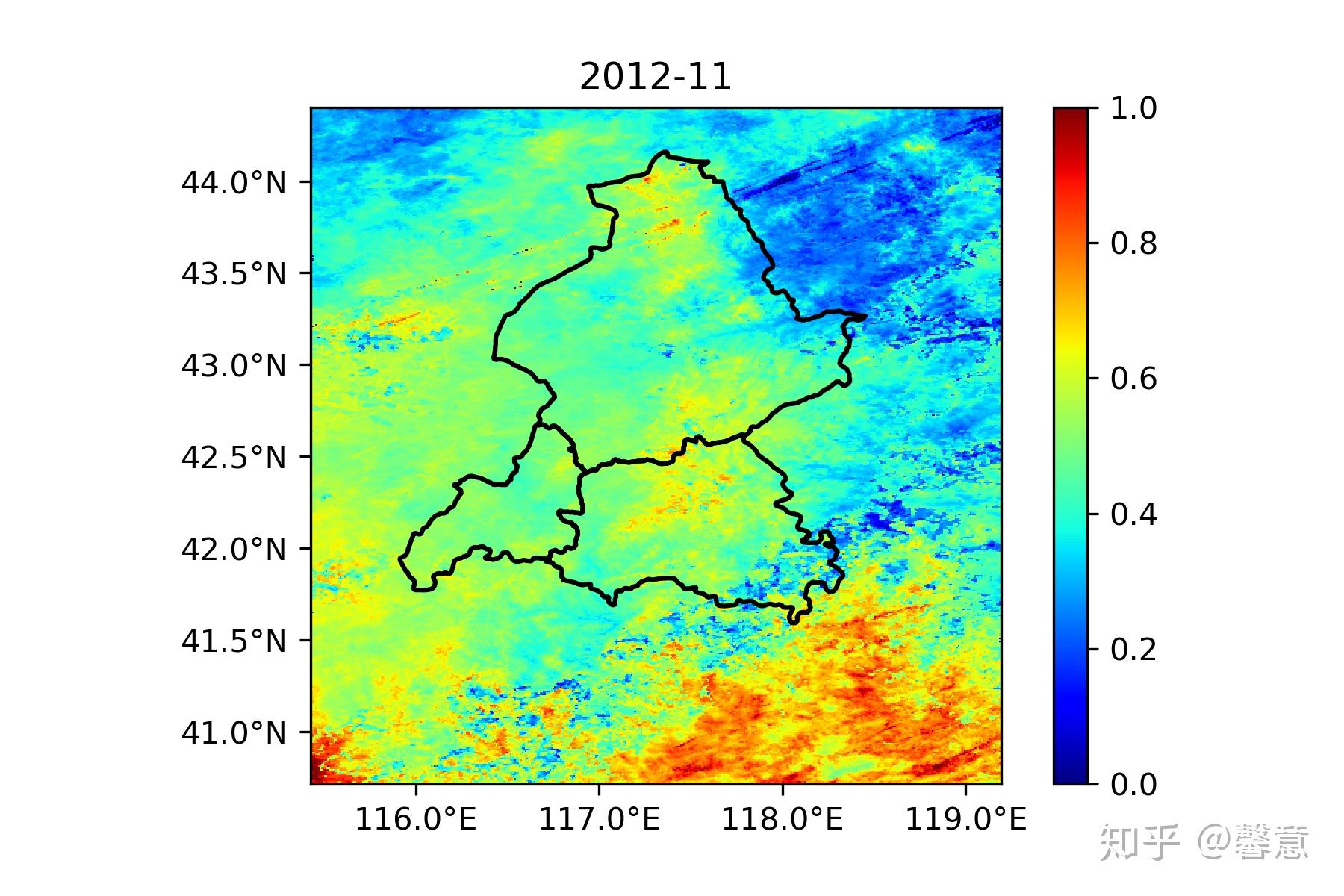 python使用modis数据实现温度植被干旱指数TVDI的计算 - 知乎