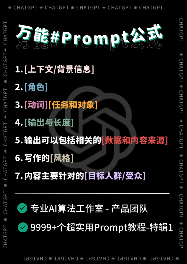 万能Prompt句式拆解，人人都是Prompt 工程师 - 知乎