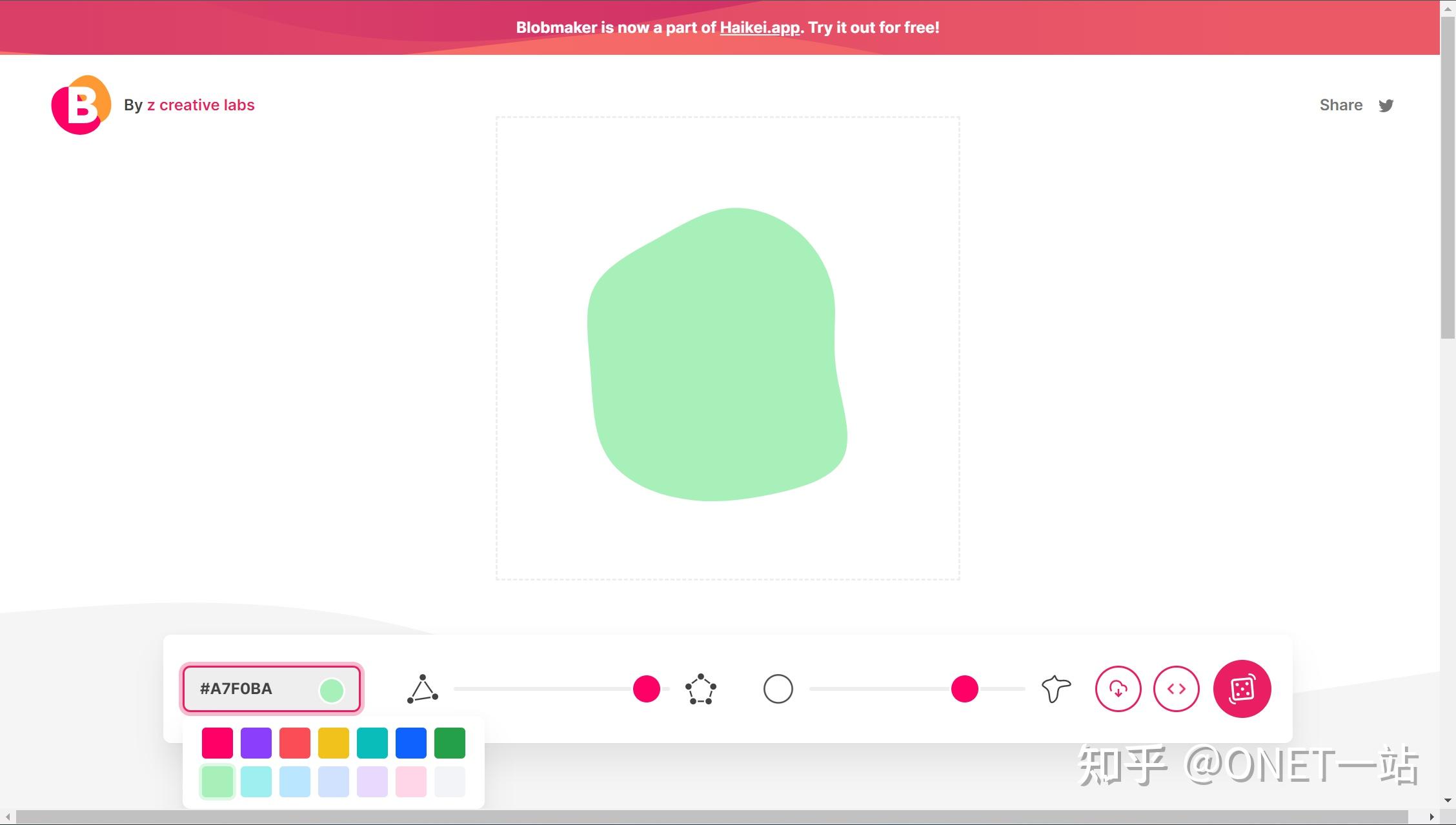 【032】BlobMaker–随机生成不规则形状 - 知乎