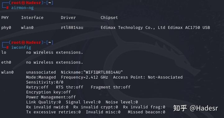 Kali-Linux-2024.3在线安装EW-7833UAC（EDIMAX AC1750）RTL8814AU驱动 - 知乎