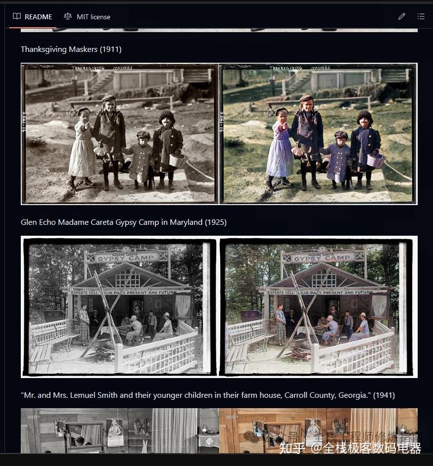 Github 星标 17k : 用于着色和恢复旧图像/视频，附免费旧照片上色工具! - 知乎