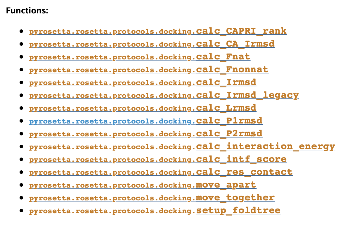 RosettaDock的API介绍与用法 - 知乎