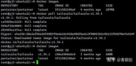tailscale通过docker方式开启两个container - 知乎