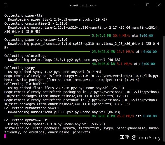 Linux中的机器学习: Piper - 知乎