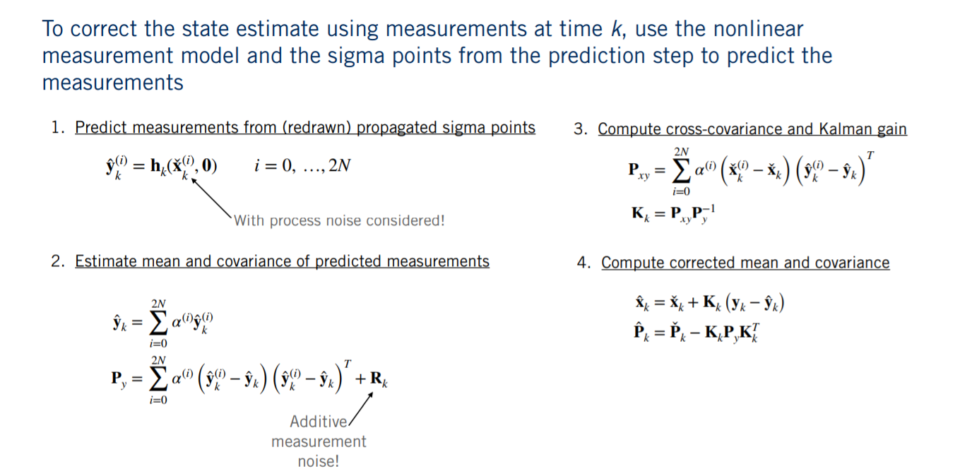Unscented Kalman Filter(UKF) - 知乎