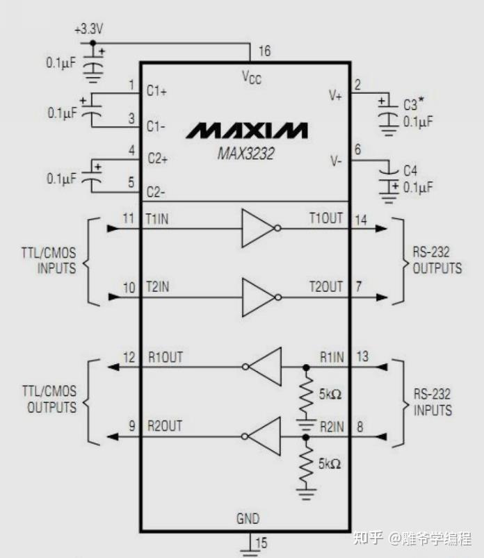 【雕爷学编程】Arduino动手做（140）---MAX3232串口转换板 - 知乎