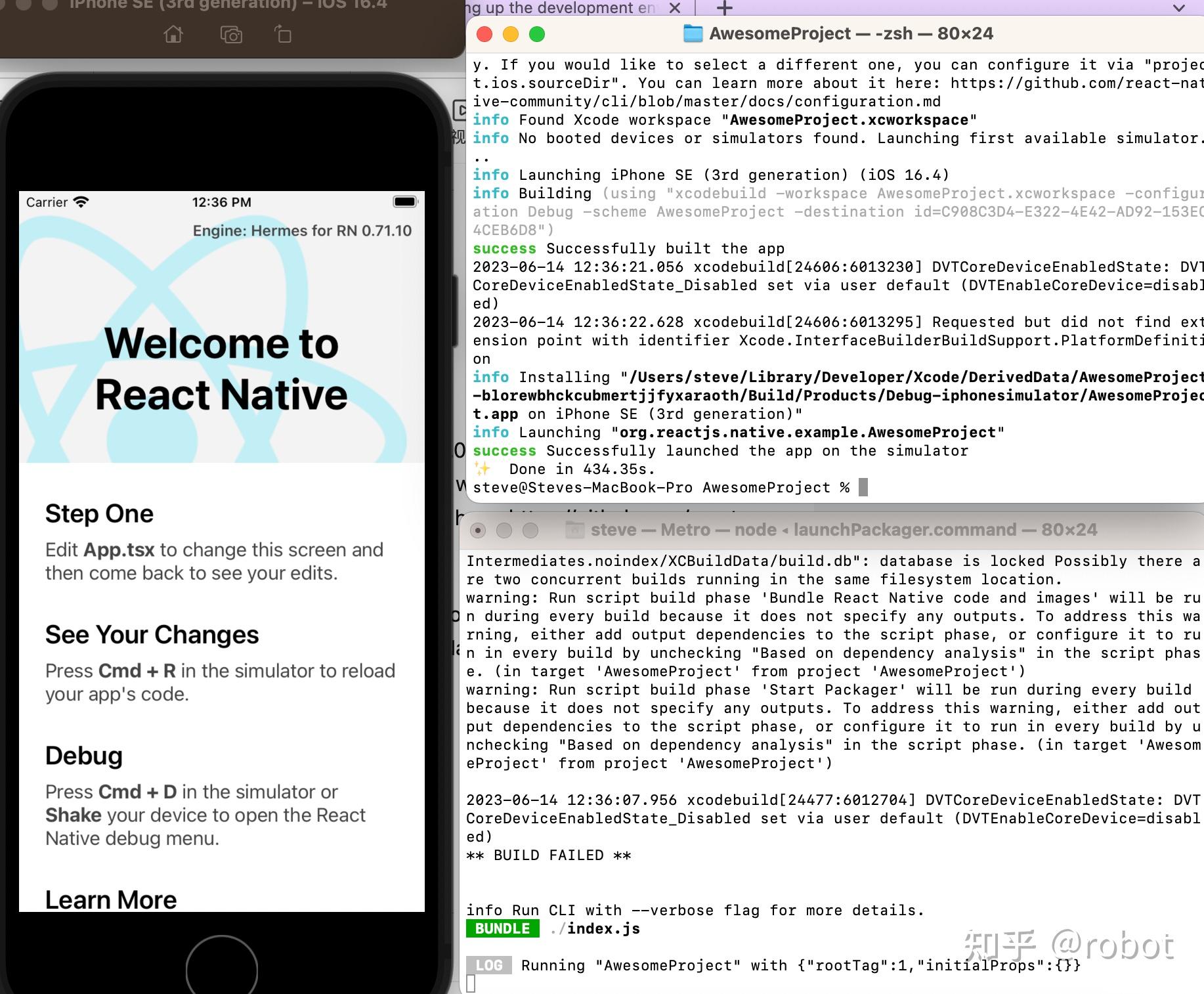 react native踩坑记录 - 知乎