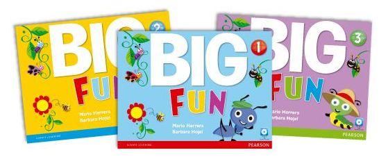 培生《Big Fun》1-3级全套教材（含学生用书、教师用书、练习册、白板、音频等） - 知乎