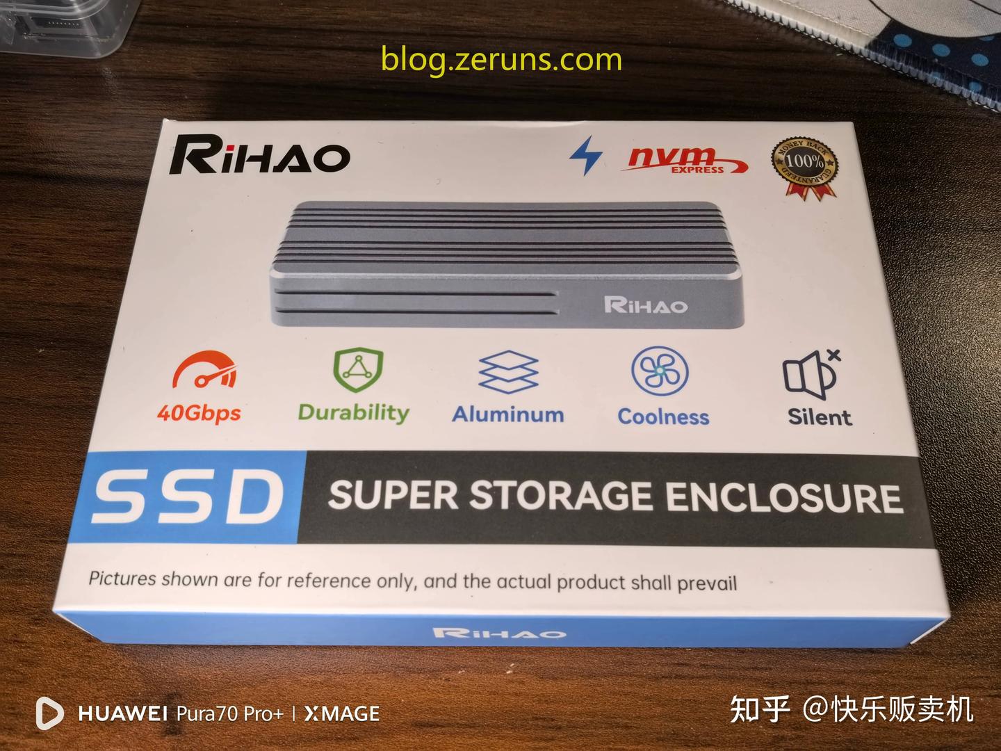 RIHAO USB4硬盘盒 + 惠普FX900Pro 2TB固态硬盘 简单开箱测评 - 知乎