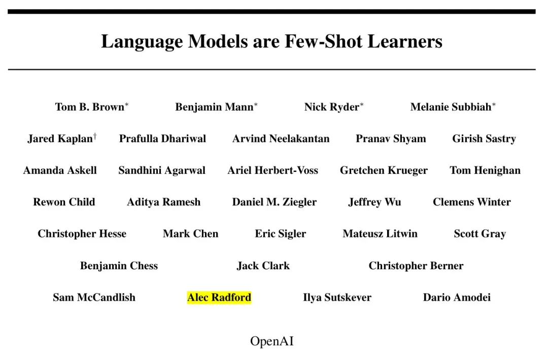 OpenAI元老级研究员Alec Radford离职，他主导了GPT-1、GPT-2的研发 - 知乎