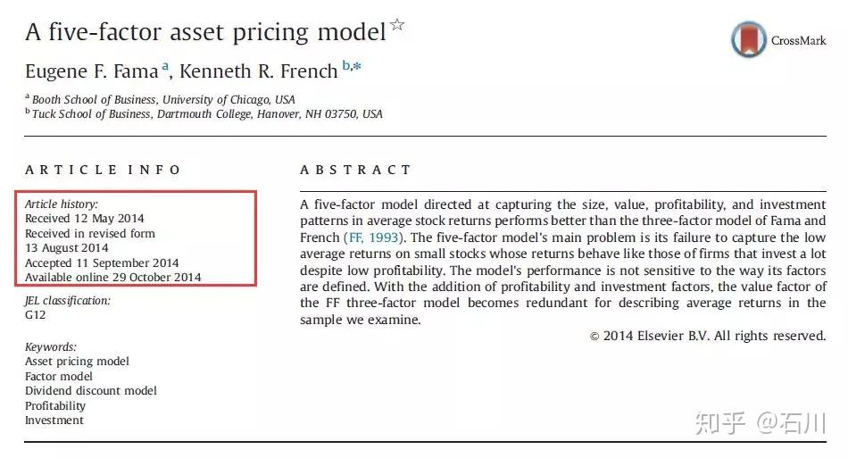 q-factor model 往事 - 知乎