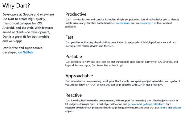 酷站推荐 - dartlang.org - Dart Programming Language - 知乎