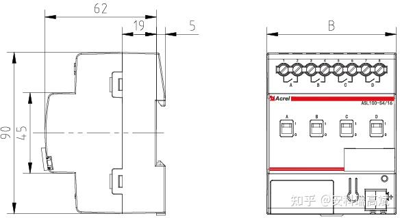 ASL100-D14/20 智能照明控制系统 输入模块-安科瑞高斌 - 知乎