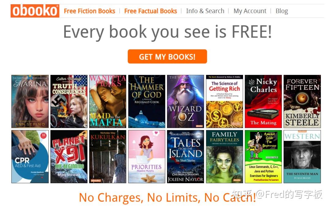 免费的电子书下载平台 - Obooko - 知乎