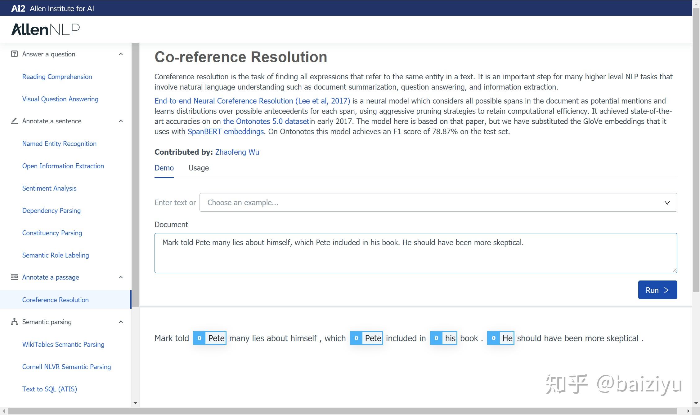 AllenNLP共指消解 - 知乎
