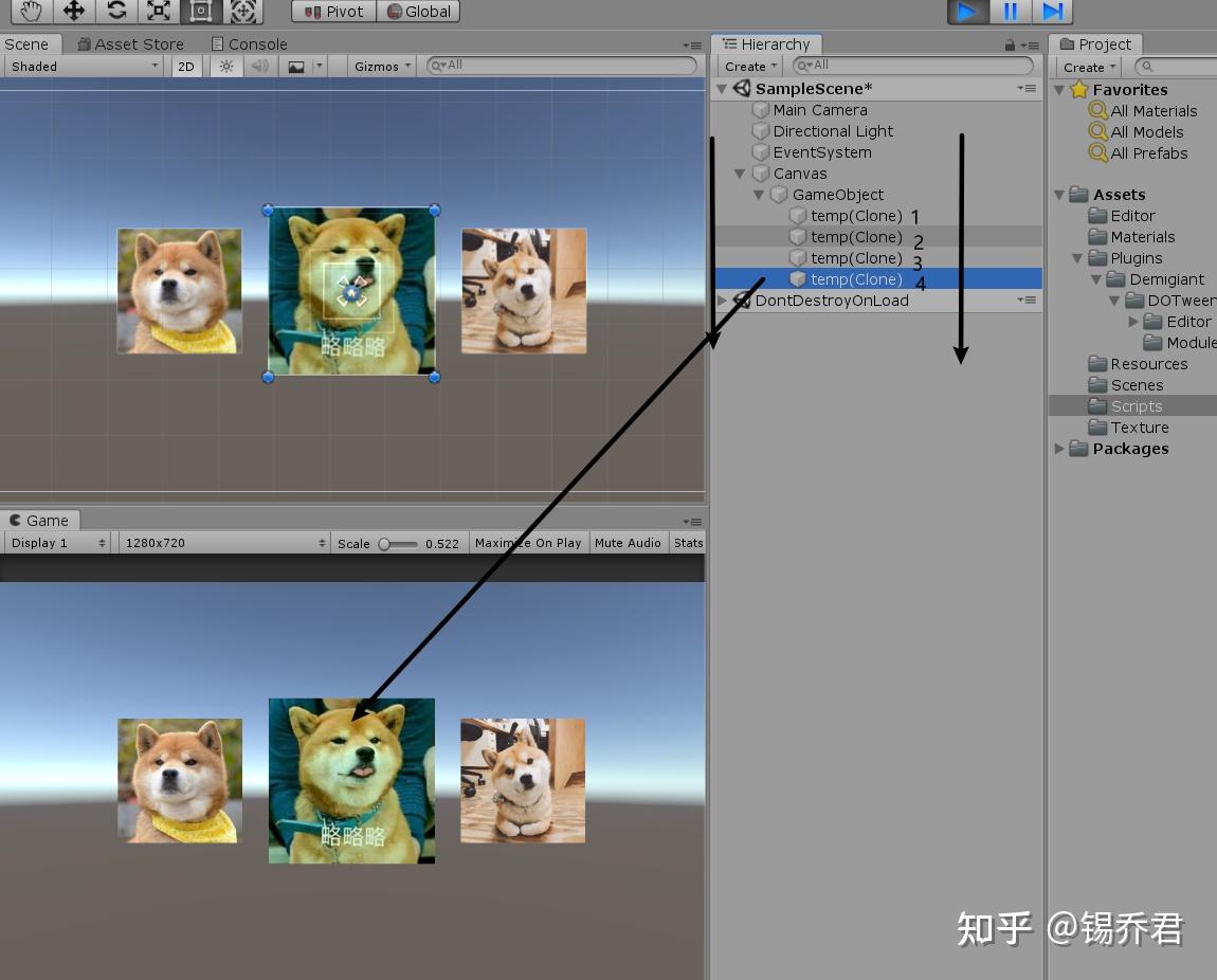 [Unity UGUI] 2D轮播图—极致丝滑 - 知乎