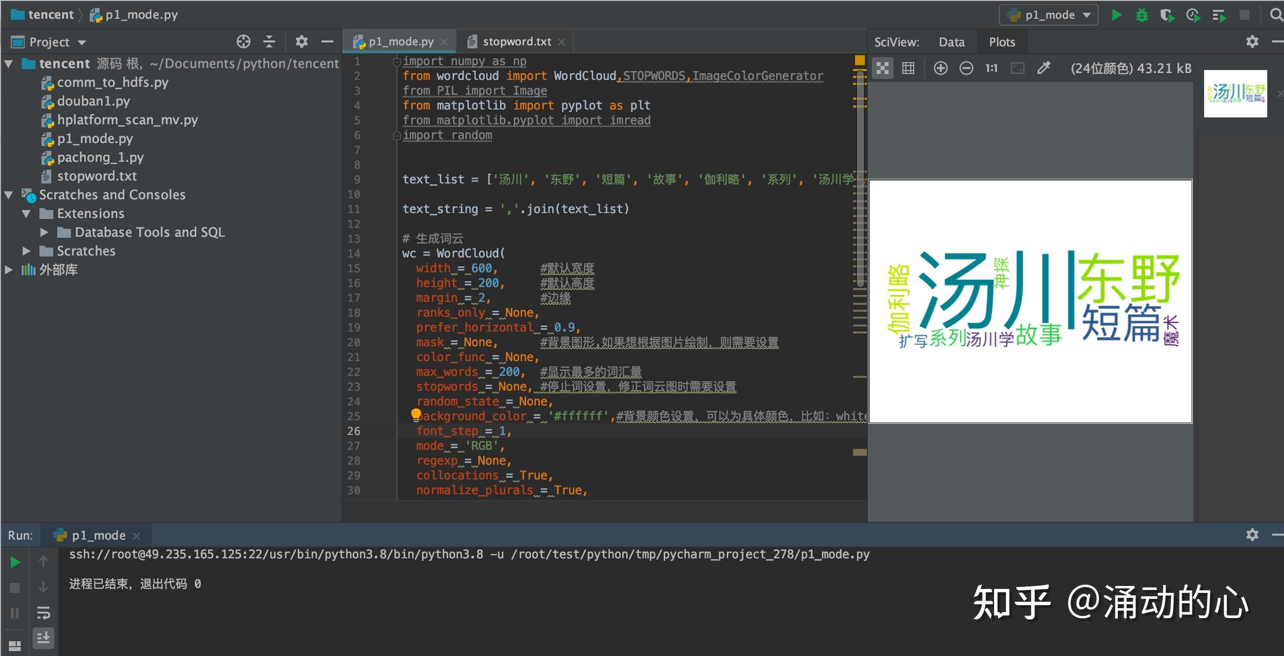Python -- jieba&wordcloud绘制词云 - 知乎