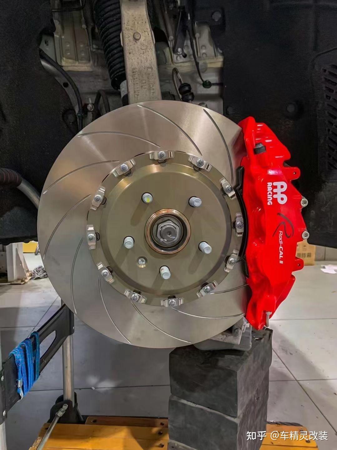 （理想L9刹车改装）AP9560大六活塞卡钳、搭配390划线盘 - 知乎