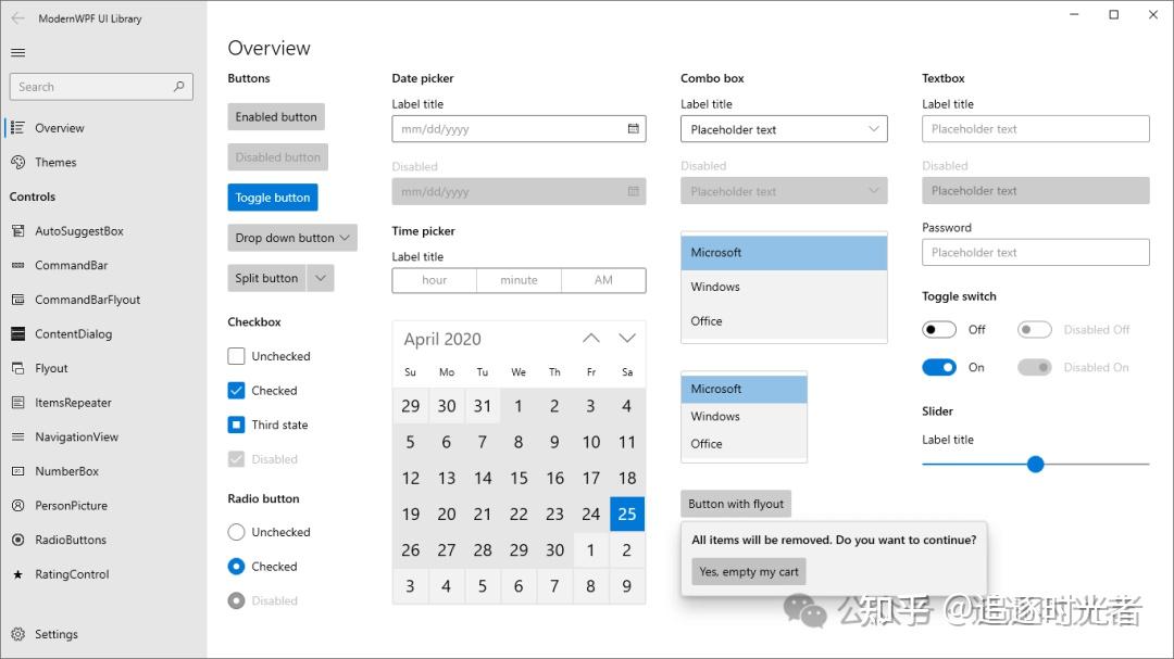 精选 10 款开源美观、简单易用的 WPF UI 控件库，让 WPF 应用界面焕然一新！ - 知乎