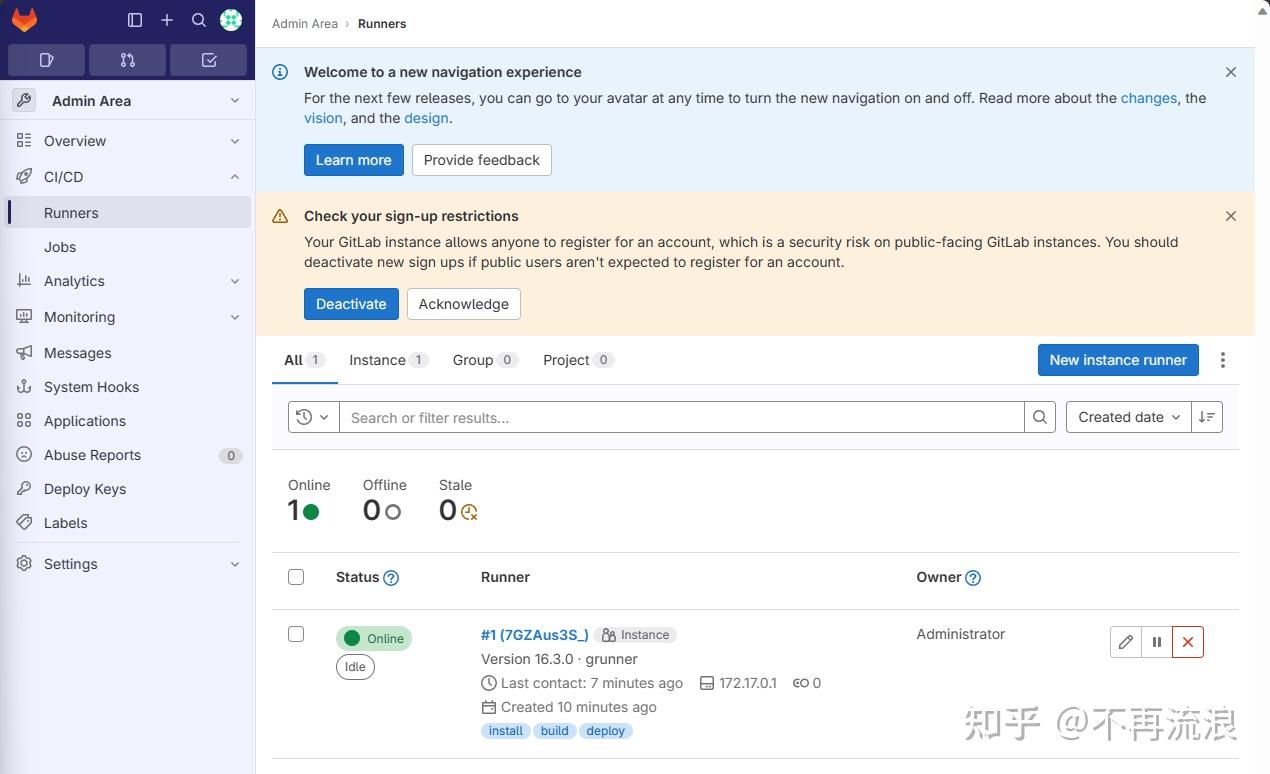 基于Docker安装Gitlab,并利用CI/CD实现自动部署 - 知乎