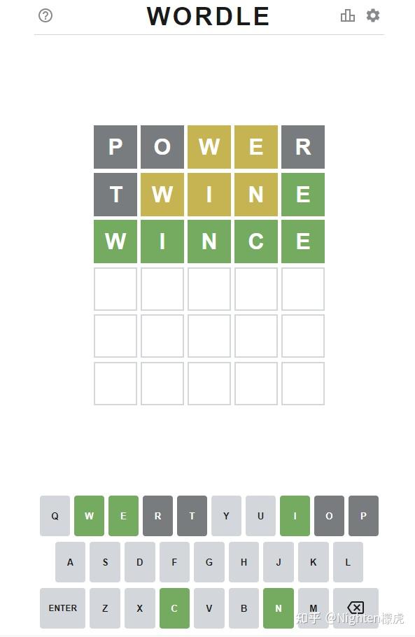 一份关于Wordle的解的简单探讨 - 知乎