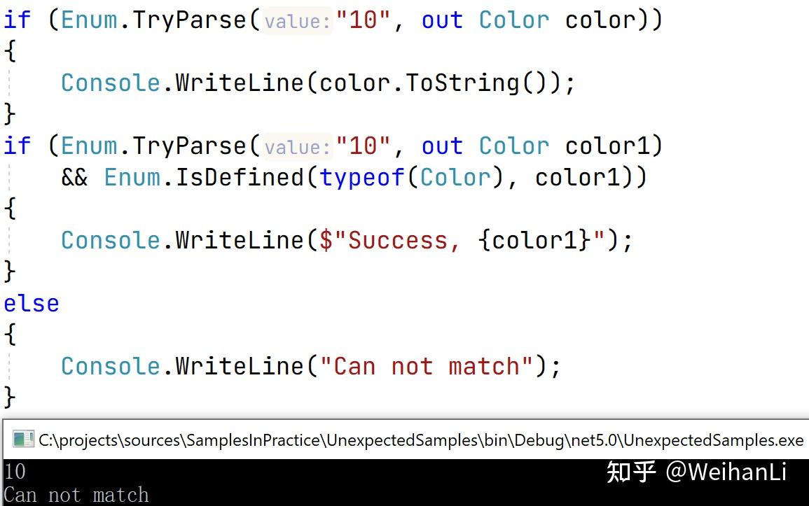 小心 C# 中 Enum Parse 中的坑 - 知乎
