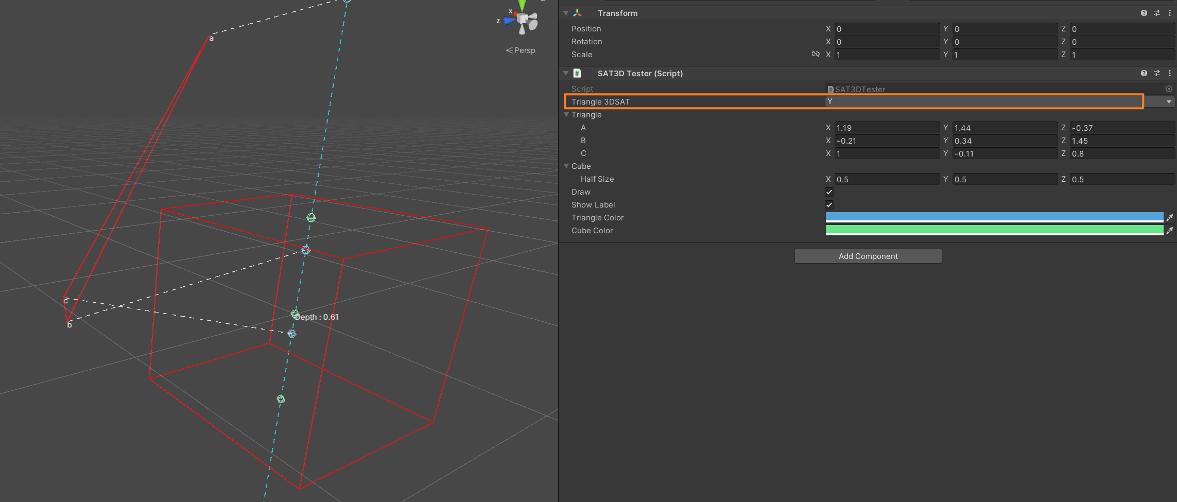 【Unity Physics】分离轴定理SAT（Separating Axis Theorem） - 知乎