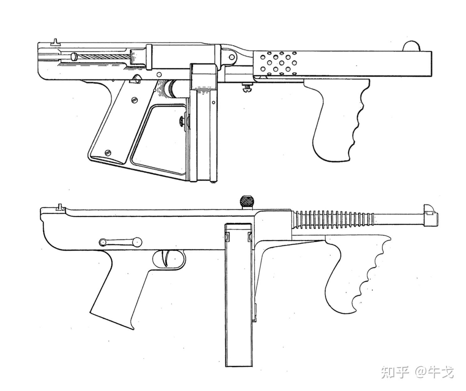 汤姆逊冲锋枪有多少型号，如何辨别 - 知乎
