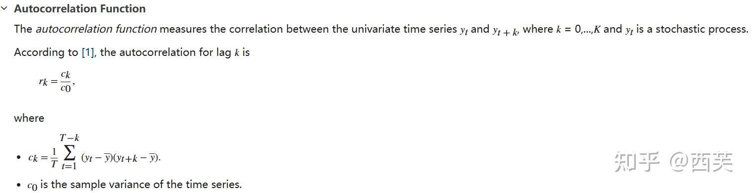 Matlab | 自相关函数 autocorr - 知乎