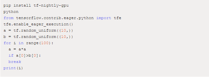 TensorFlow引入了动态图机制Eager Execution - 知乎