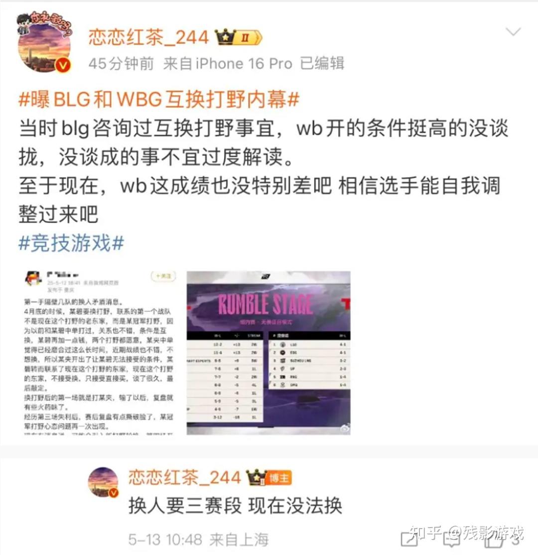 BLG豪取6连胜，曾与WBG换人被拒！IG暴虐JDG，Meiko达成10000助攻 - 知乎