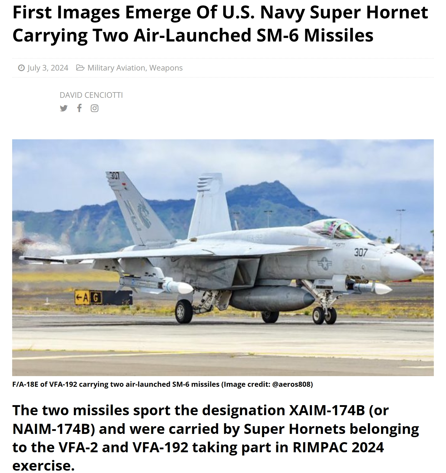 美军导弹系列（十）：RIM-174 ERAM/Standard Missile 6 (增程型主动制导标准导弹/"标准6”导弹） - 知乎