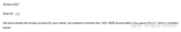 IEEE Access投稿经验分享： - 知乎
