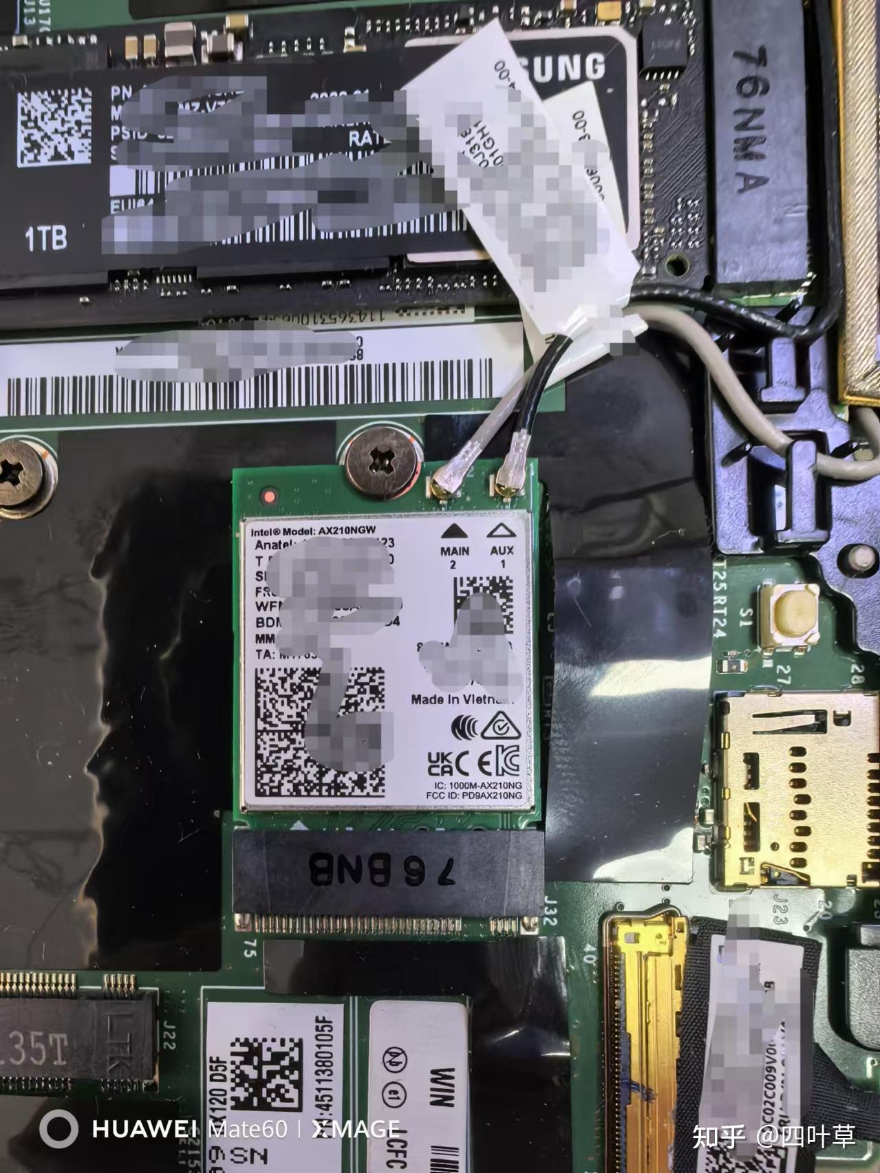 ThinkPad X1 Carbon 2017 升级AX210 wifi6E网卡 - 知乎