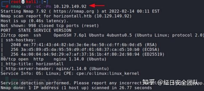 CTF-Horizontall HackTheBox渗透测试（一） - 知乎