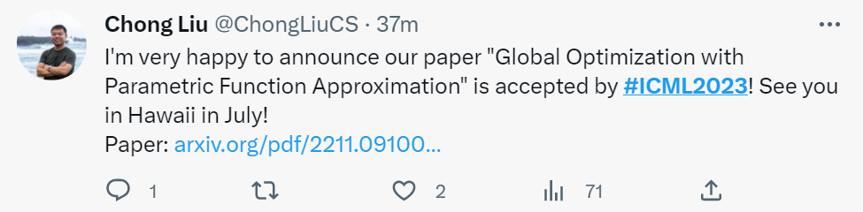 录用1827篇，接收率27.9%，ICML 2023接收结果公布 - 知乎
