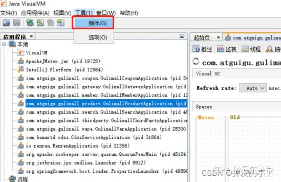 JVM调优——JVM监控工具jvisualvm的使用及GC插件安装 - 知乎