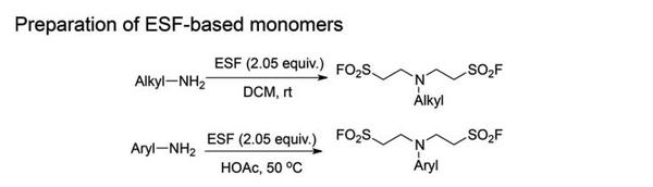 给力的的点击化学！K. B. Sharpless 《Angew》报道基于SuFEx反应合成聚硫酸酯 - 知乎
