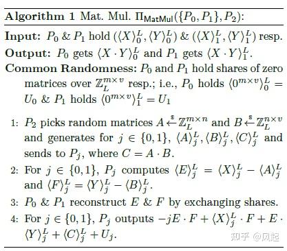 论文阅读笔记：SecureNN: 3-Party Secure Computation for Neural Network Training - 知乎