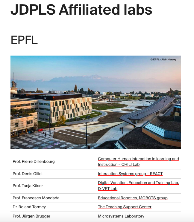 强强联合项目推荐-5：苏黎世联邦理工学院（ETH）-洛桑联邦理工学院（EPFL）Learning Sciences联合博士项目 - 知乎