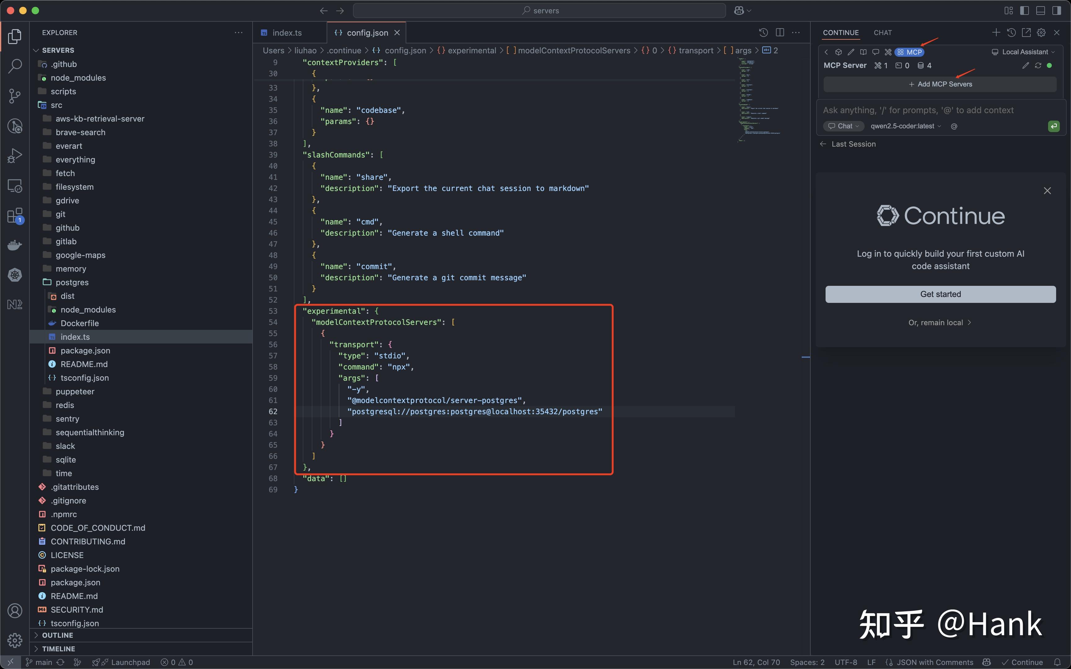 AI assistant本地部署Continue.dev + Ollama + MCP Server - 知乎