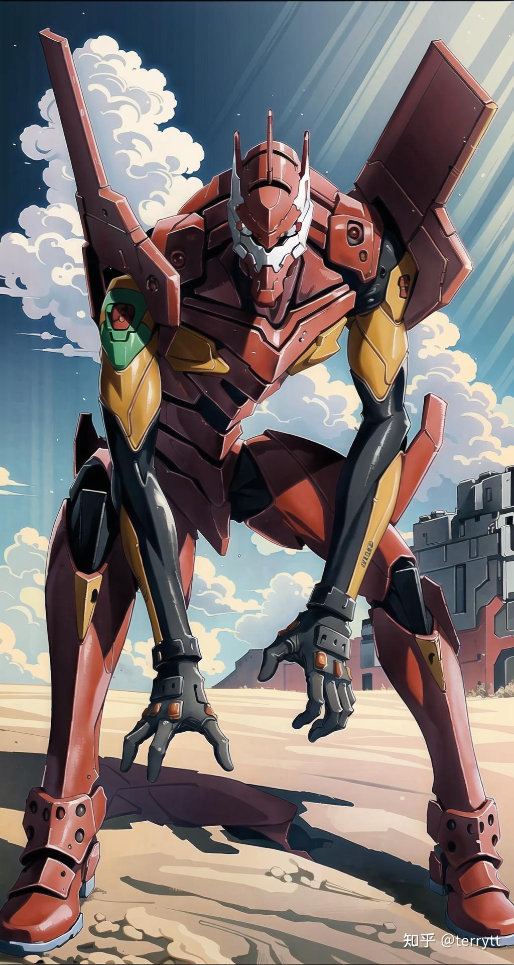 EVA 新世纪福音战士 Neon Genesis EVANGELION LoRA展示 - 知乎