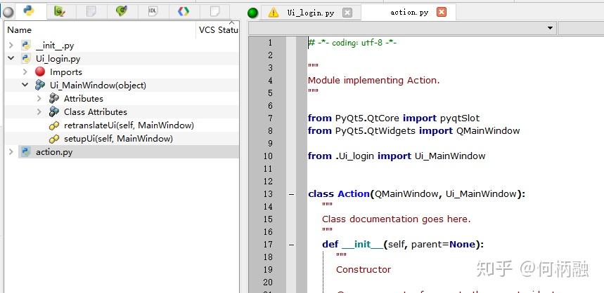 PyQt5(3) ：实现登录 事件监听处理 程序逻辑功能和界面分离 - 知乎