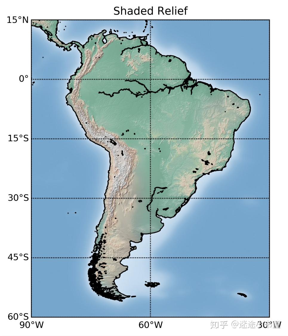 我用Python之basemap画图27问 - 知乎