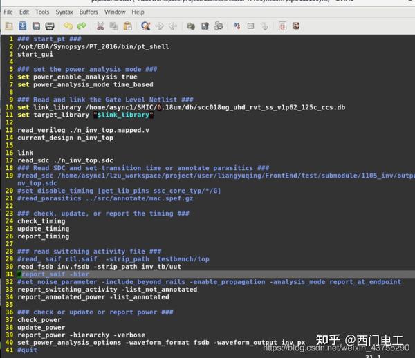 IMPL26. PTPX功耗分析flow - 知乎
