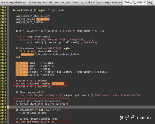[UVM源代码研究] 当我们使用寄存器模型里的寄存器调用write/read方法，数据包是如何在寄存器模型、adapter、sequencer中传递的 - 知乎
