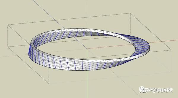 史上最快？莫比乌斯环被SU狠狠拿捏了 - 知乎