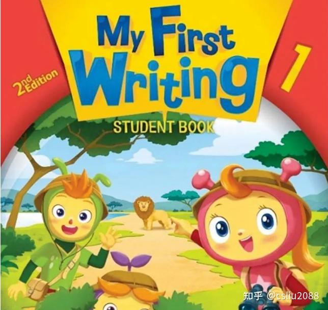 少儿专用的写作教材My First Writing教材+MP3+练习册+测试+Answer Keys等 - 知乎