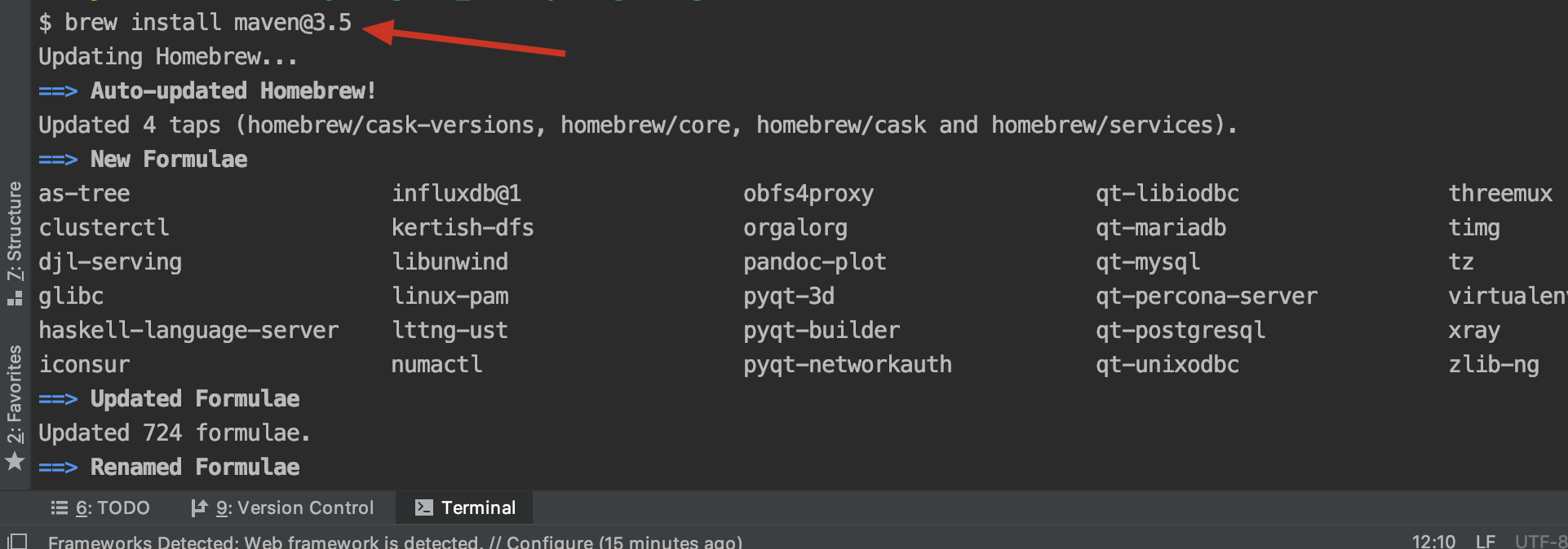 macOS | 通过brew命令行进行一键maven安装并在IDEA配置 - 知乎